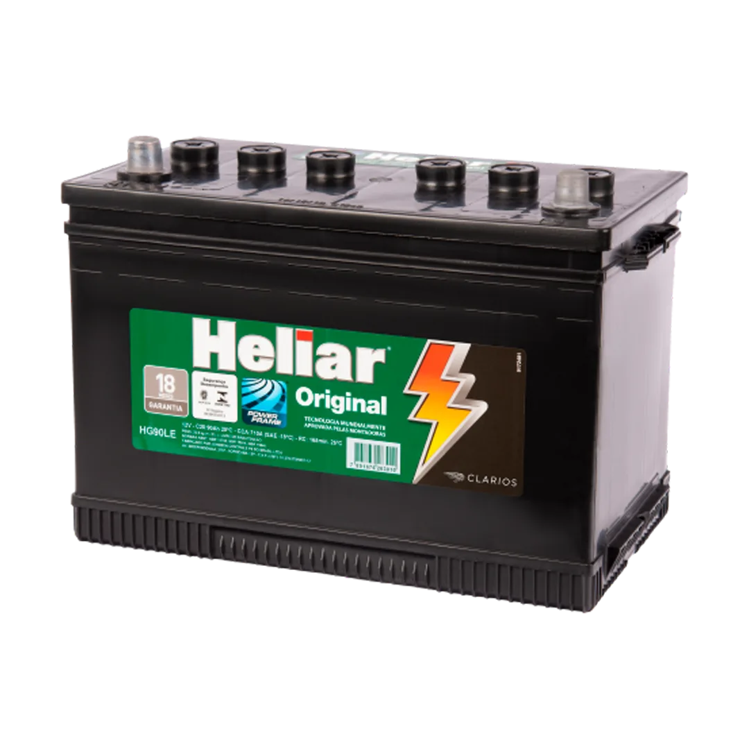 Bateria Heliar Original 90Ah H90LE pague em até 10x sem juros